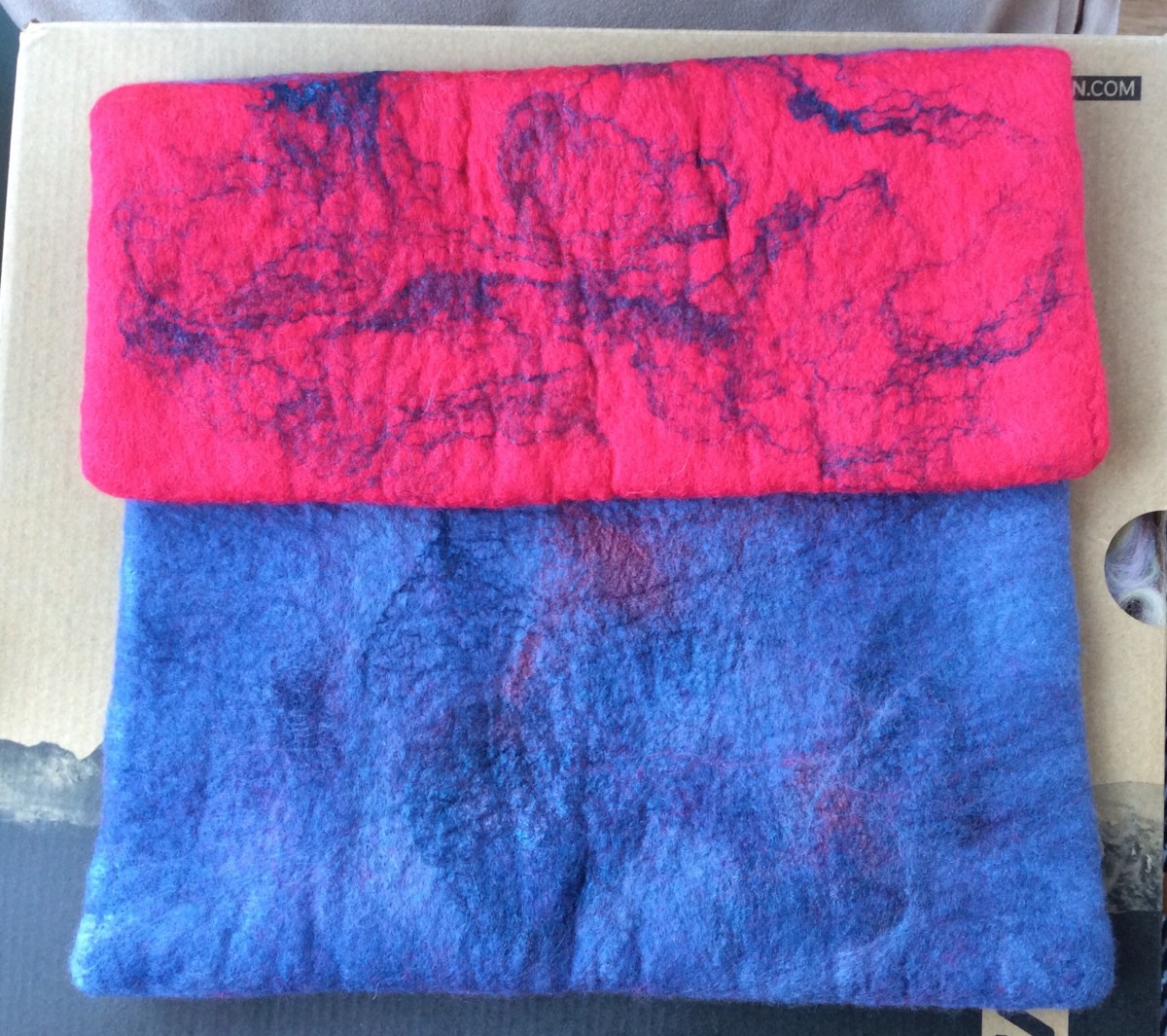 My latest wet felting creation – HighlandHeffalump