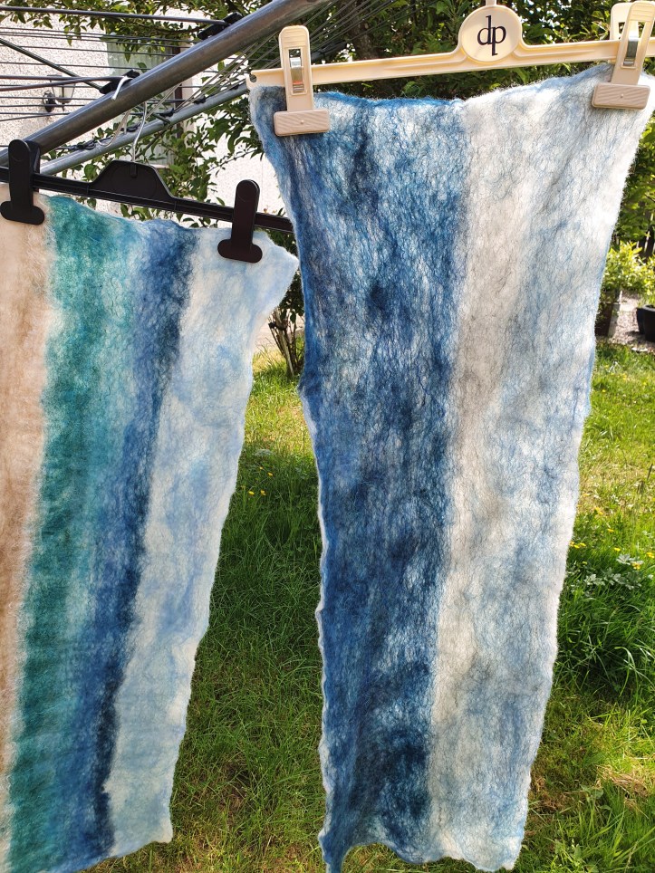 YOP12 Week 50/52 – finally back to felting and opposite socks ...