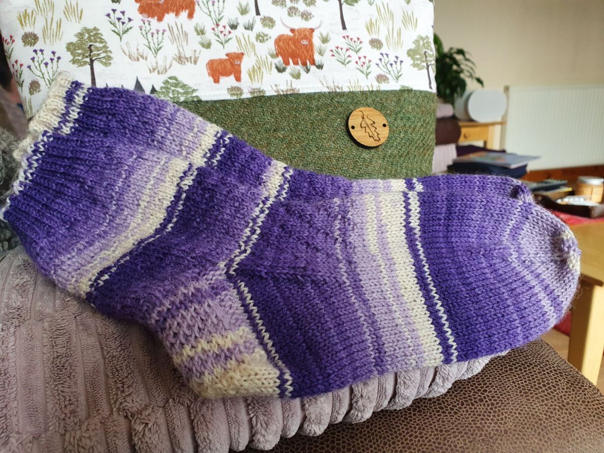 YOP13 Week 52/53 – Socks FO and craft sightseeing – HighlandHeffalump